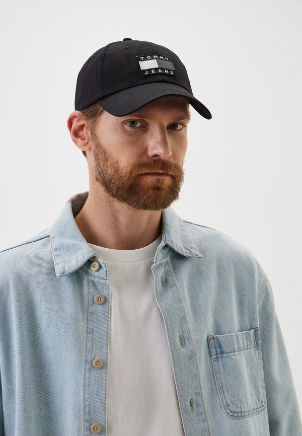 Бейсболка Tommy Hilfiger, цвет: черный, MP002XM0VAGD — купить в ...