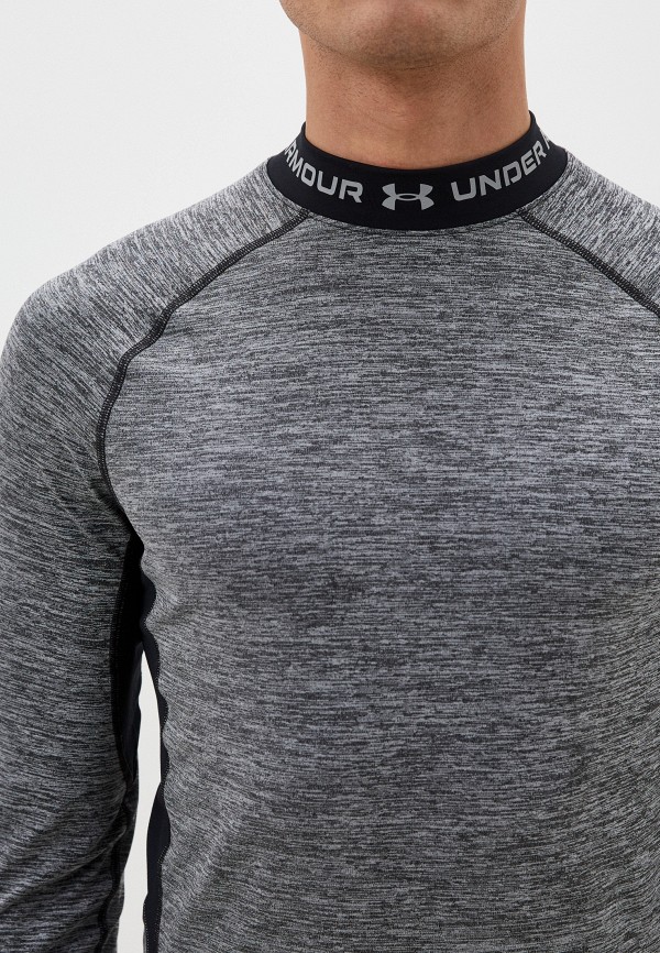 Термобелье верх Under Armour UA CG Armour Twist Mock, цвет: серый ...