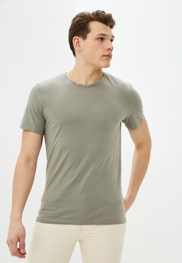 Футболка Baon REGULAR FIT, цвет: хаки, MP002XM1H76C — купить в интернет ...