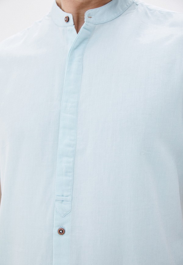 Рубашка Al Franco, цвет: бирюзовый, MP002XM1HB28 — купить в интернет ...