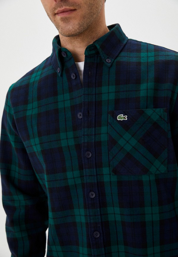 Рубашка Lacoste Regular Fit, цвет: мультиколор, MP002XM1I4NT — купить в ...