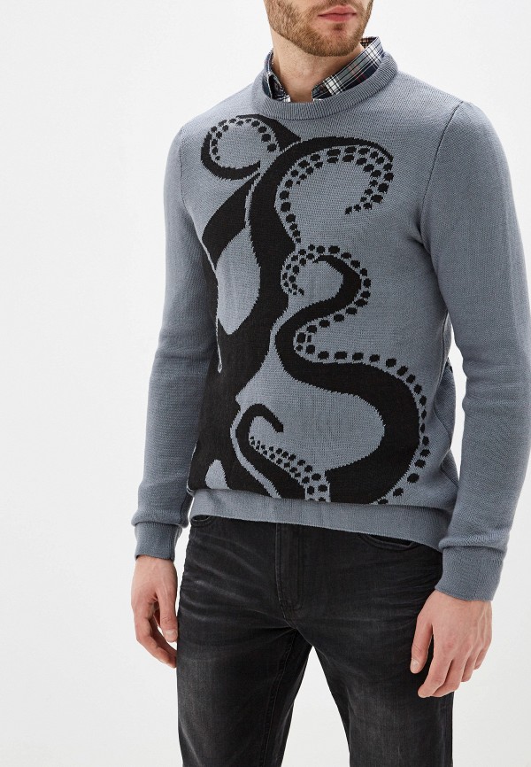 Джемпер Дирз Осьминог, цвет: серый, MP002XM1K4OW — купить в интернет ...