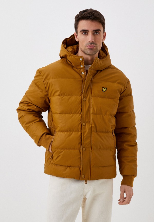 Куртка утепленная Lyle & Scott, цвет: коричневый, MP002XM1UCEK — купить ...