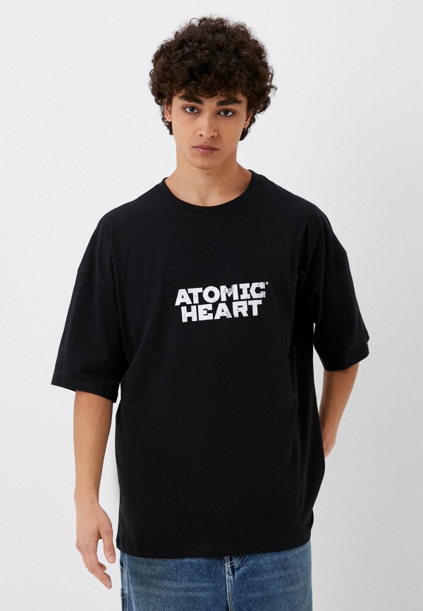 Футболка Befree Co:Create Atomic Heart, цвет: черный, MP002XM1UEDM — купить в интернет-магазине ...