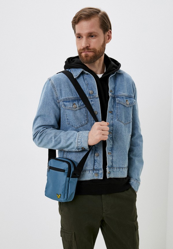 Сумка Lyle & Scott Reporter Bag, цвет: голубой, MP002XM1ZCSF — купить в ...