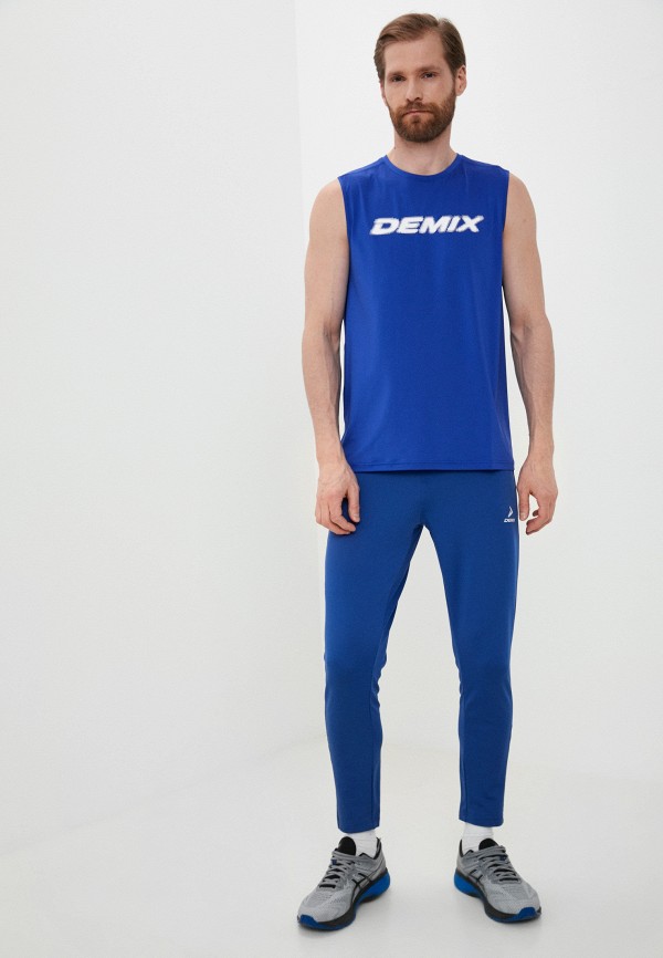 Майка спортивная Demix, цвет: синий, MP002XM253P5 — купить в интернет ...