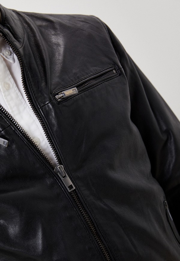 Куртка кожаная Urban Fashion for Men, цвет: черный, MP002XM254UX ...