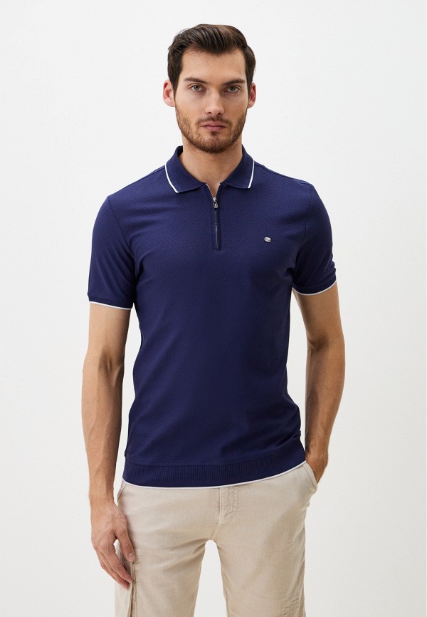 Поло U.S. Polo Assn., цвет: синий, MP002XM25CM9 — купить в интернет ...
