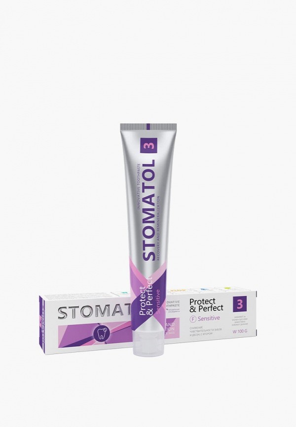 Зубная паста Stomatol Sensitive 100 гр, цвет: фиолетовый, MP002XU00261 ...