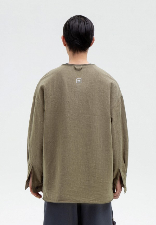Рубашка Rice Rami Green Match, цвет: хаки, MP002XU0034K — купить в ...