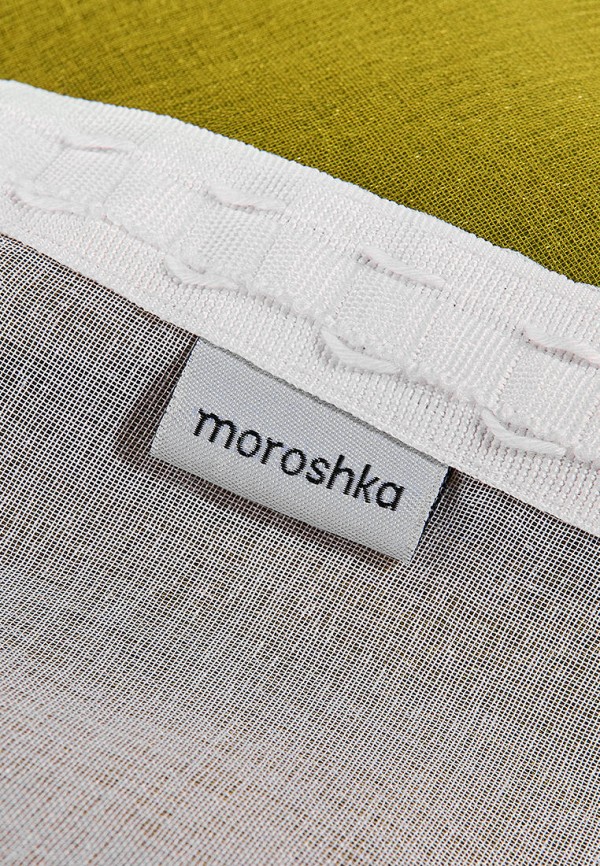 Тюль Moroshka цветной с градиентом Narassvete 250х260 см, цвет: зеленый ...