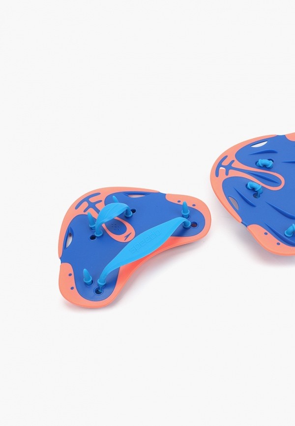 Лопатки для плавания Speedo BIOFUSE FINGER PADDLE AU BLUE/ORANGE, цвет ...
