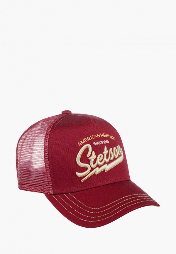 Бейсболка Stetson, цвет: бордовый, MP002XU053VB — купить в интернет ...
