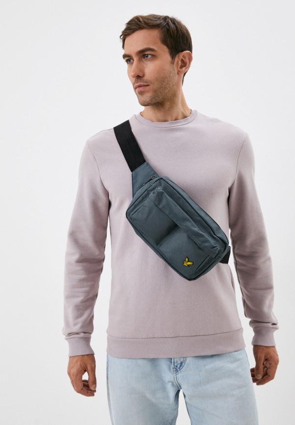 Сумка поясная Lyle & Scott Chest Pack, цвет: серый, MP002XU05CC0 ...