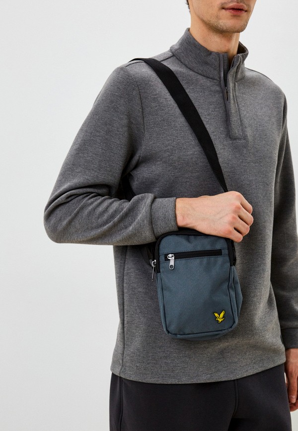 Сумка Lyle & Scott Reporter Bag, цвет: серый, MP002XU05FS5 — купить в ...