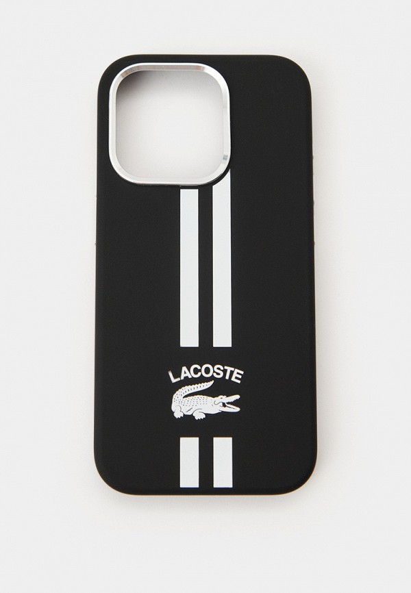 Чехол для iPhone Lacoste 15 Pro, силиконовый Liquid silicone, цвет ...