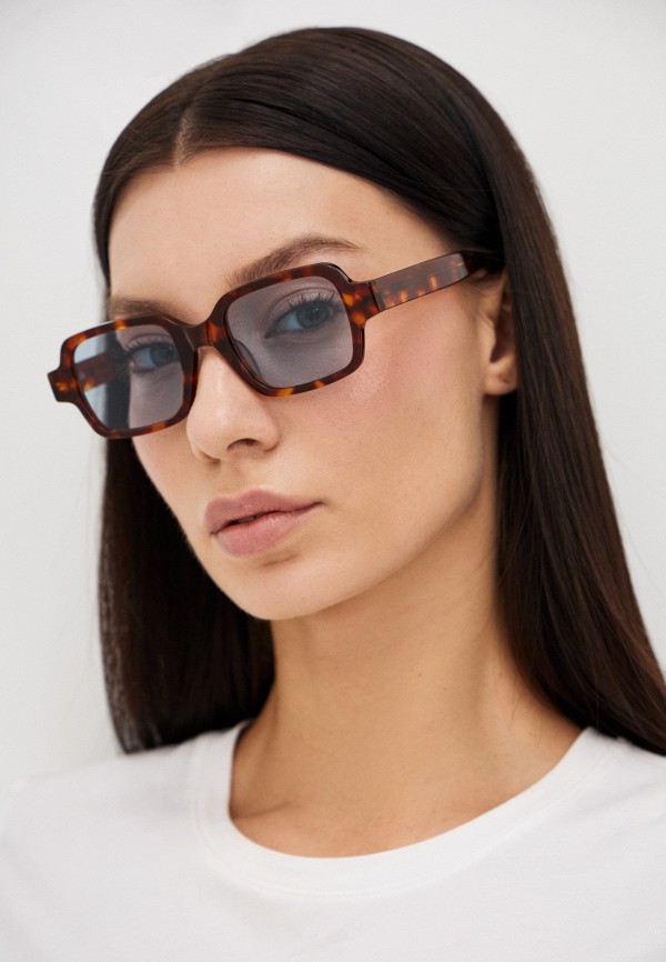 Очки солнцезащитные Ruxara Lamoda Online Exclusive, цвет: коричневый ...