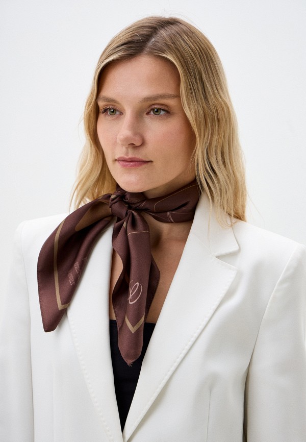 Платок Bjanka Silk Любовь внутри нас, цвет: коричневый, MP002XU09AAM ...