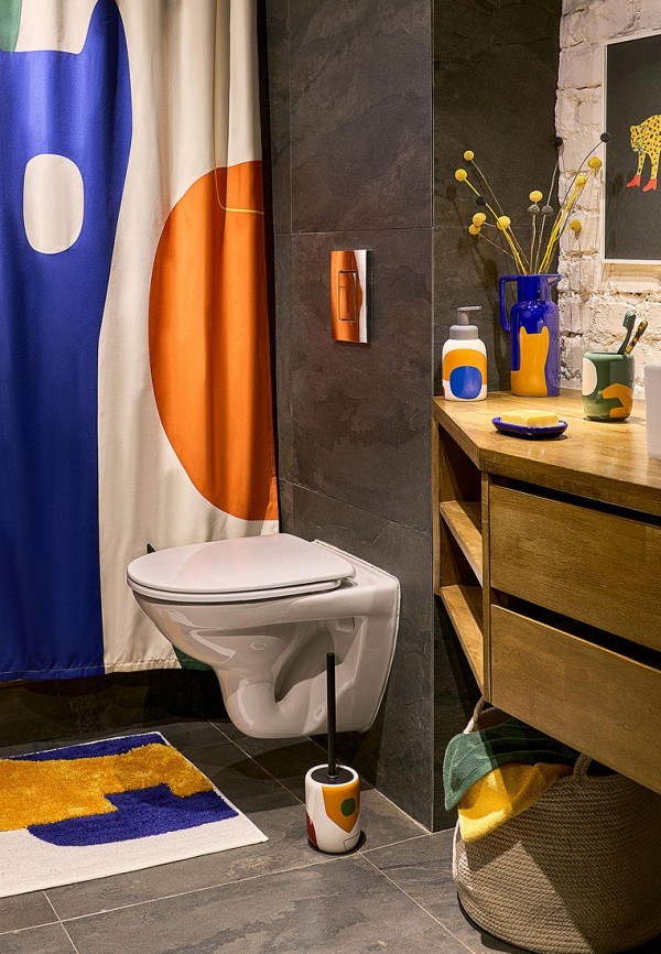 Ершик для унитаза Moroshka Kira 10,5х10,5х39 см, цвет: белый ...