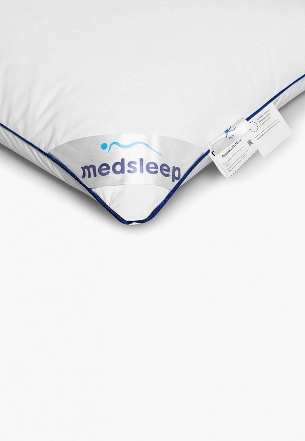Подушка Medsleep MAYURA, 70х70 см, цвет: белый, MP002XU0CWQC — купить в ...