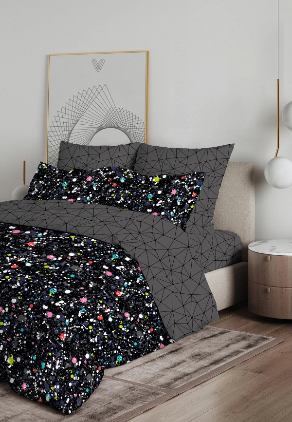 Постельное белье Евро Uniqcute, цвет: черный, MP002XU0D2SY — купить в ...