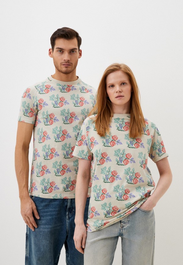 Футболка Запорожец Heritage Rosa Aop, цвет: бежевый, MP002XU0D7W2 ...