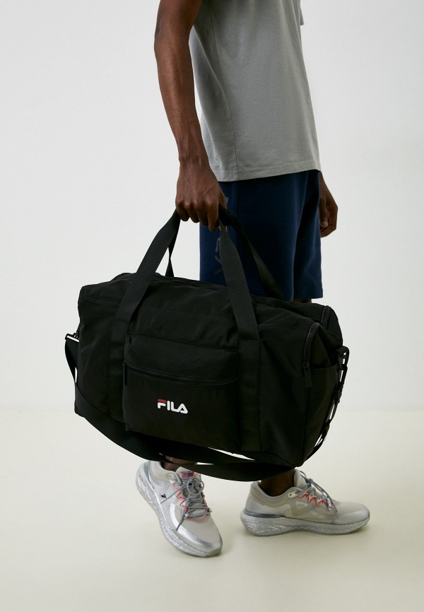 Сумка спортивная Fila, цвет: черный, MP002XU0DIUH — купить в интернет ...