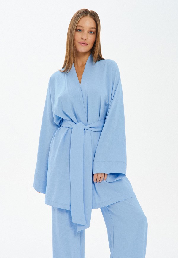 Пижама Mimi Pajamas Duo set Kimono Lamoda online, цвет: голубой ...