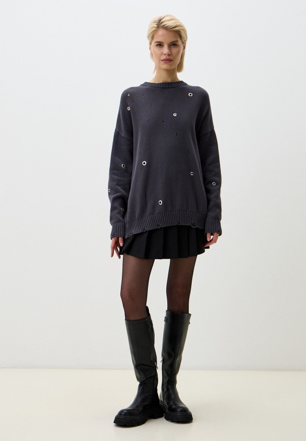 Джемпер Befree Women Rock, цвет: серый, MP002XW00153 — купить в ...