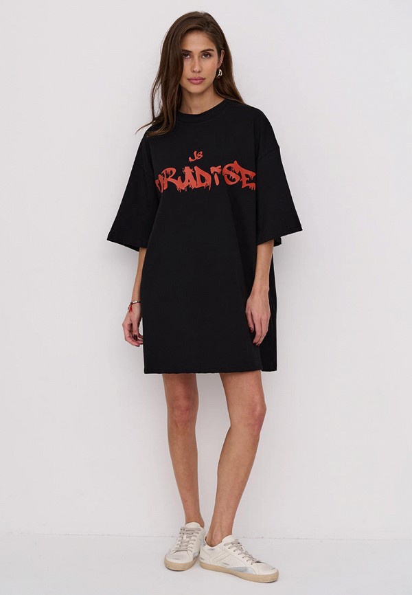 Платье Jam8 летнее, цвет: черный, MP002XW00968 — купить в интернет ...