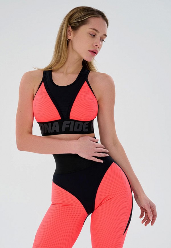 Топ спортивный Bona Fide Top For Top, цвет: коралловый, MP002XW00Z5S ...
