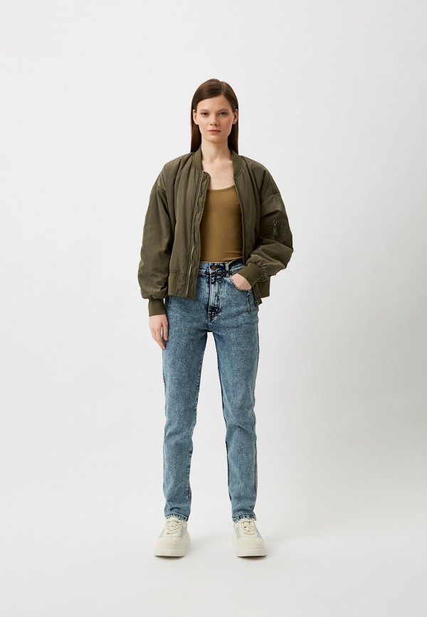 Джинсы BLCV Marta Moms Slim Stretch Marmor Blue, цвет: голубой ...