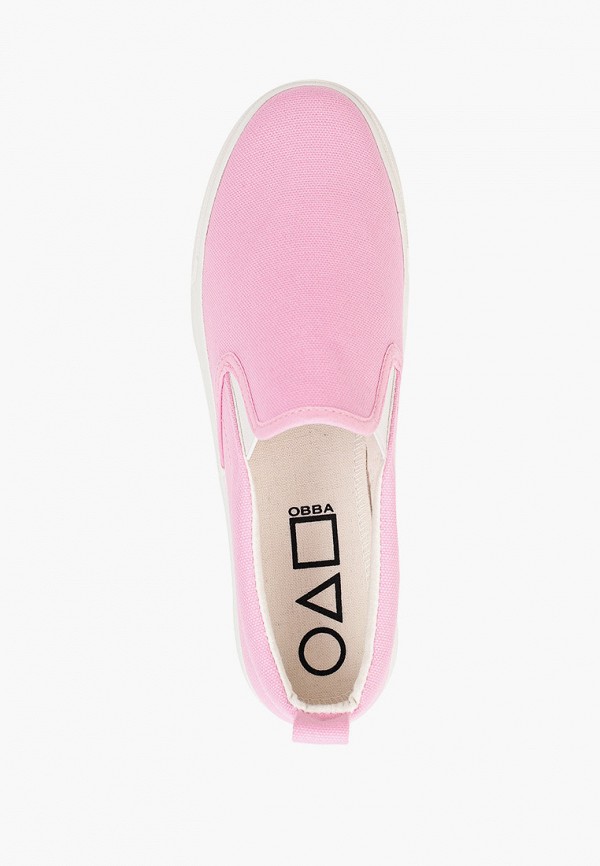 Слипоны Obba, цвет: розовый, MP002XW012LQ — купить в интернет-магазине ...