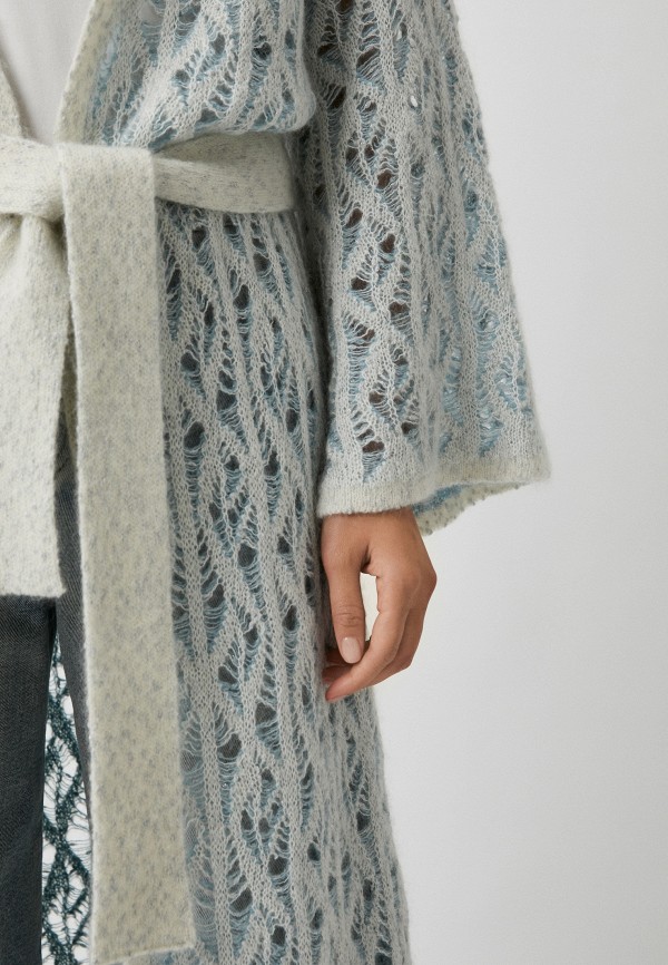 Кардиган And the Brand, цвет: голубой, MP002XW0133O — купить в интернет ...