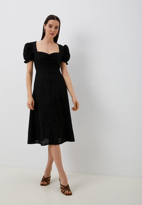 Платье Valoris, цвет: черный, MP002XW01N8S — купить в интернет-магазине ...