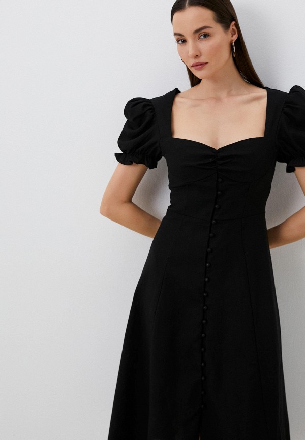 Платье Valoris, цвет: черный, MP002XW01N8S — купить в интернет-магазине ...