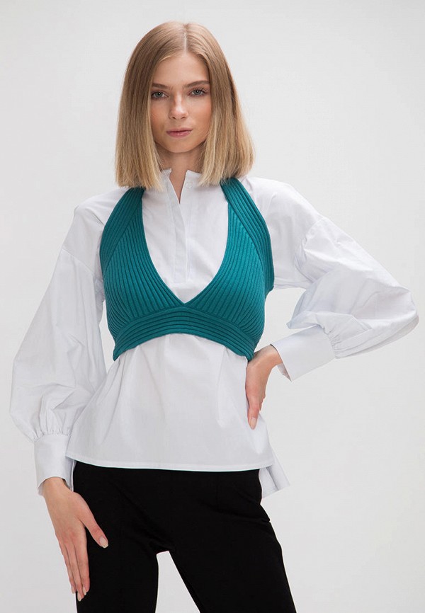 Жилет Fors, цвет: зеленый, MP002XW02MSN — купить в интернет-магазине Lamoda