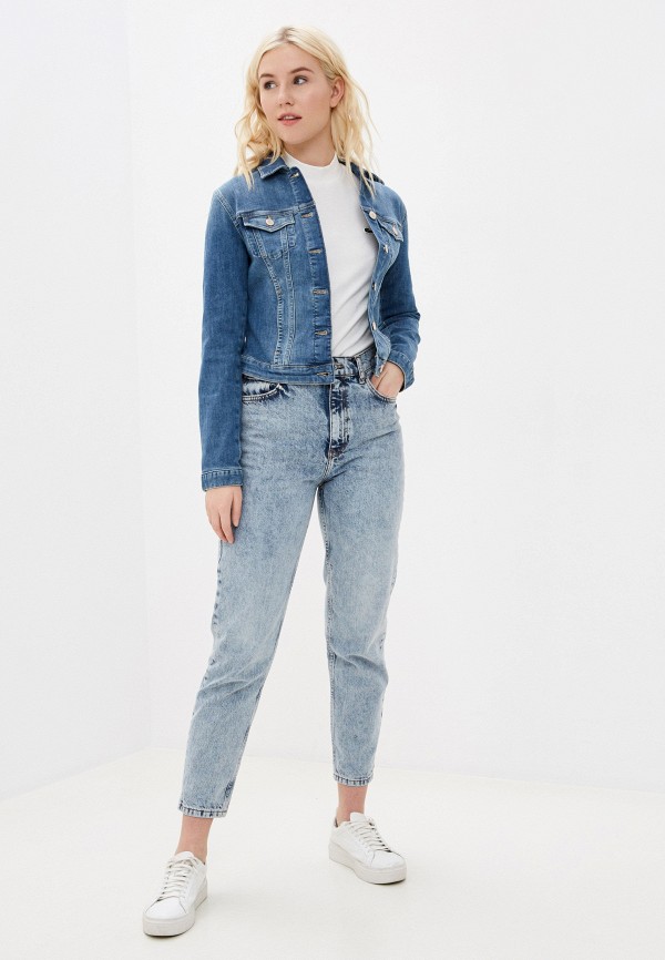 Куртка джинсовая Mavi DAPHNE, цвет: синий, MP002XW03V0M — купить в ...