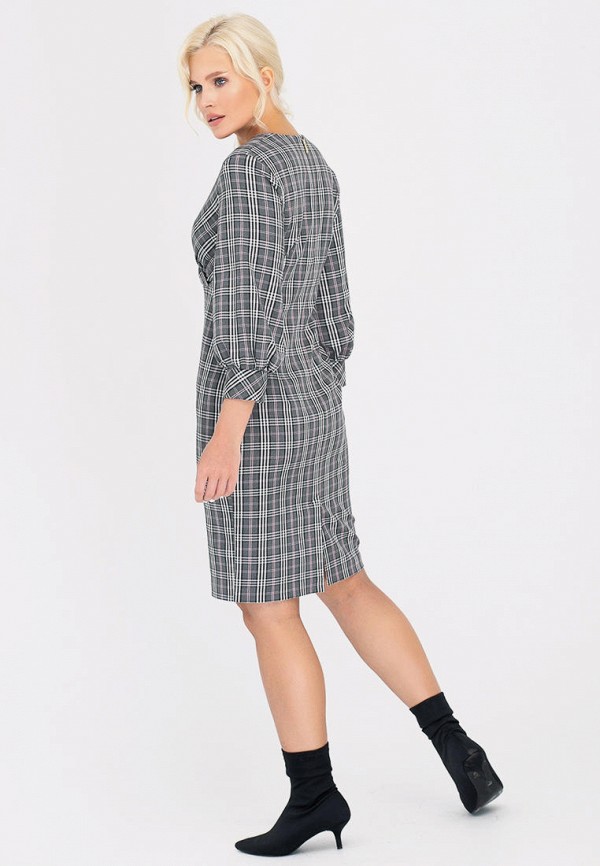 Платье Olga Peltek Лунара, цвет: серый, MP002XW041YQ — купить в ...