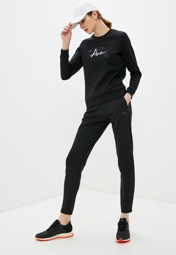 Брюки спортивные Anta Running, цвет: черный, MP002XW0527L — купить в ...