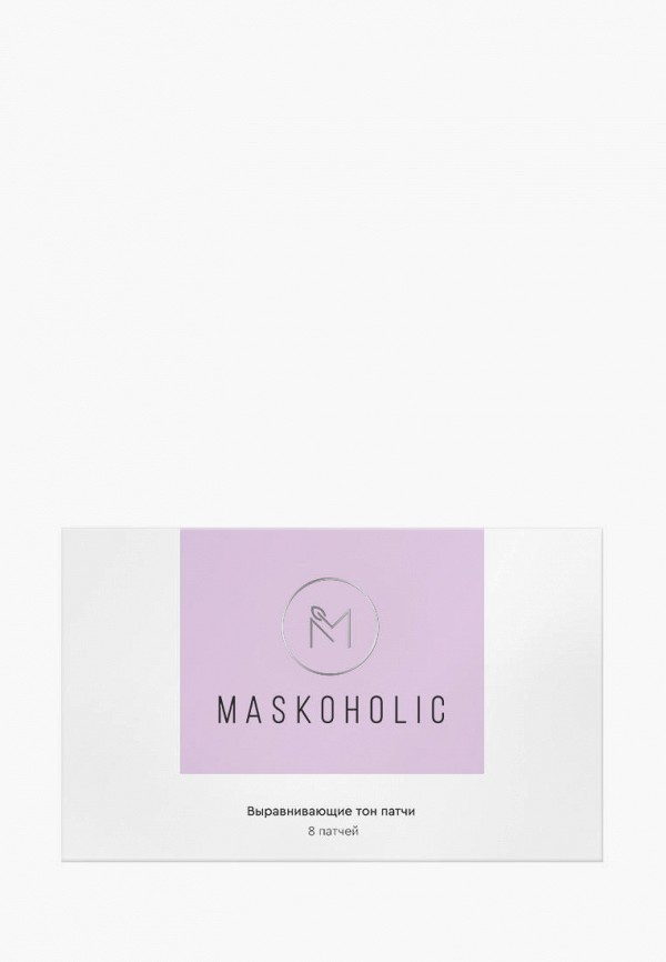 Патчи для глаз Maskoholic выравнивающие тон, 4 пары, (40г), цвет: белый ...