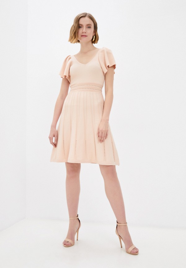 Платье Moda di Lusso, цвет: коралловый, MP002XW09P0N — купить в ...