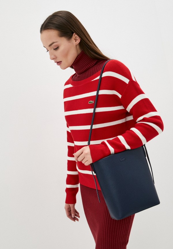 Сумка Lacoste, цвет: синий, MP002XW0A0J9 — купить в интернет-магазине ...