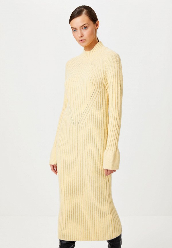 Платье Sela, цвет: желтый, MP002XW0AXZ3 — купить в интернет-магазине Lamoda