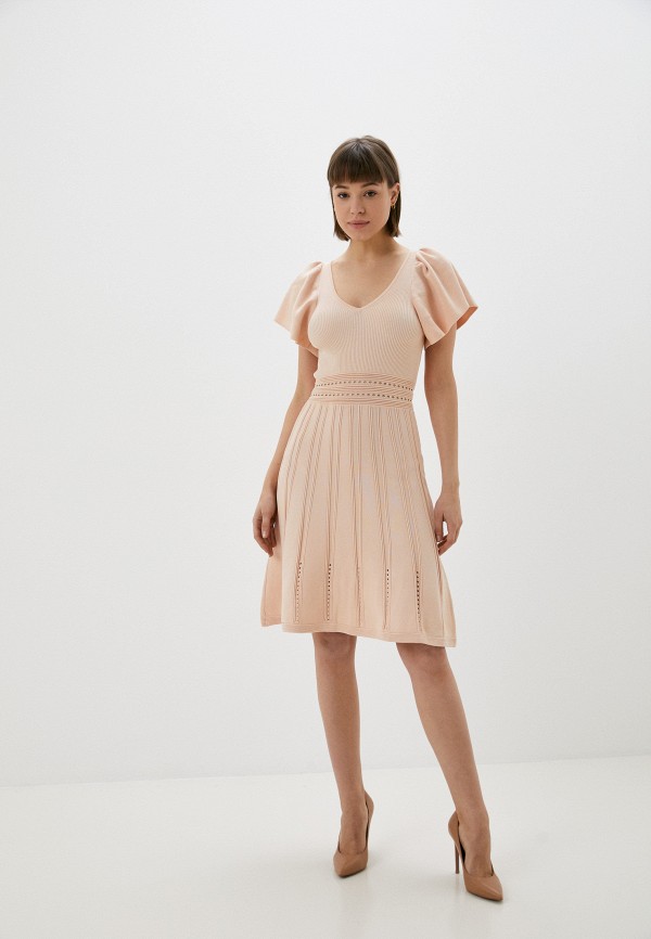 Платье Moda di Lusso, цвет: бежевый, MP002XW0B1JL — купить в интернет ...