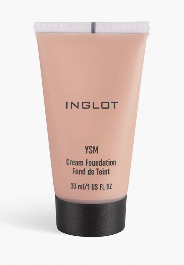 Тональная основа Inglot YSM Cream Foundation, матовый финиш, для жирной ...