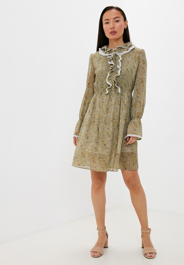 Платье Moda di Lusso, цвет: хаки, MP002XW0CF3N — купить в интернет ...
