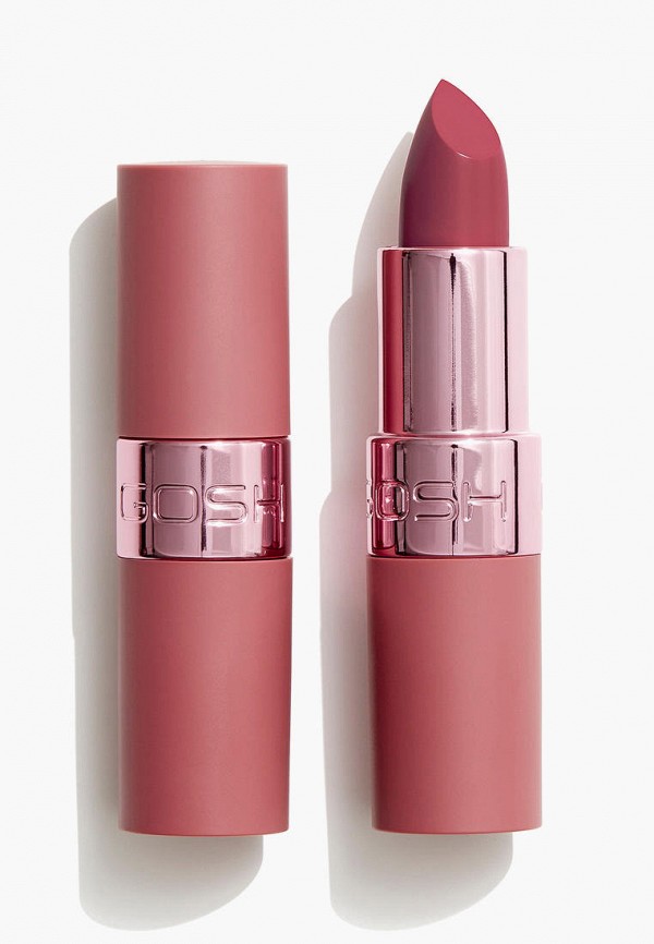 Помада Gosh Luxury Rose Lips, 004 Enjoy, 3,5 г, цвет: розовый ...