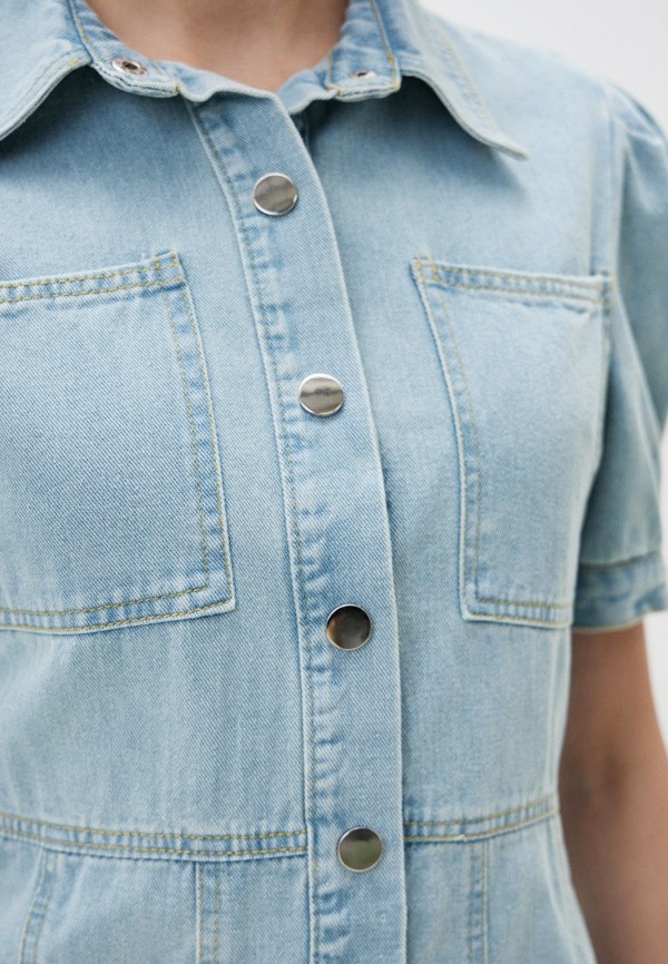 Платье джинсовое Isibris, цвет: голубой, MP002XW0EJJM — купить в ...