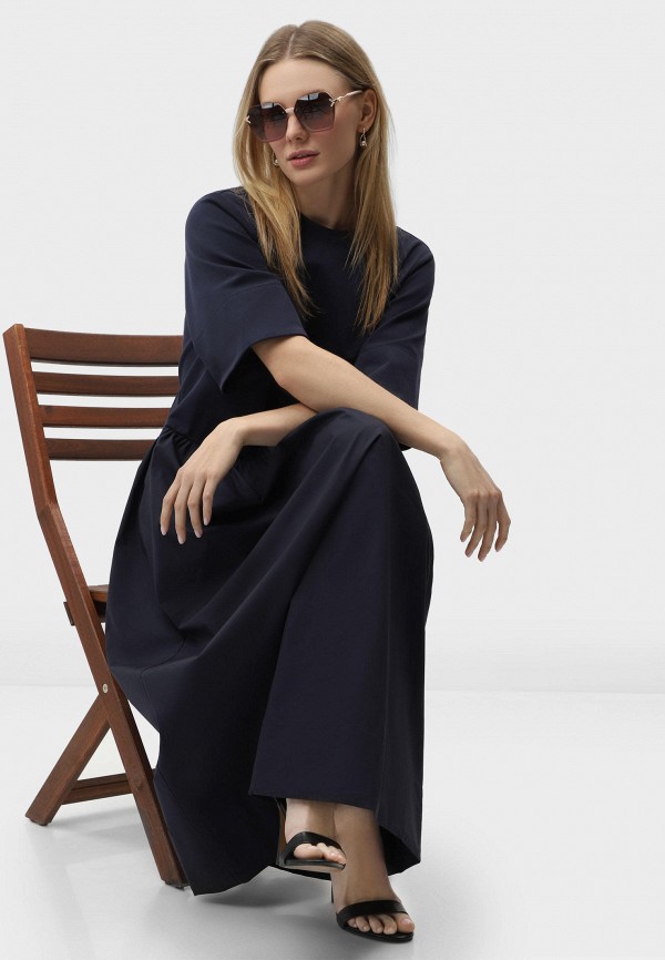 Платье Helena Vera, цвет: синий, MP002XW0FBC1 — купить в интернет ...